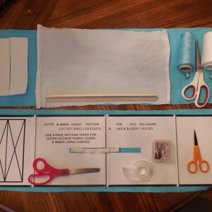 Pug Size Dog Diaper Wrap Belly Band Pattern Pdf Download Digital File ...