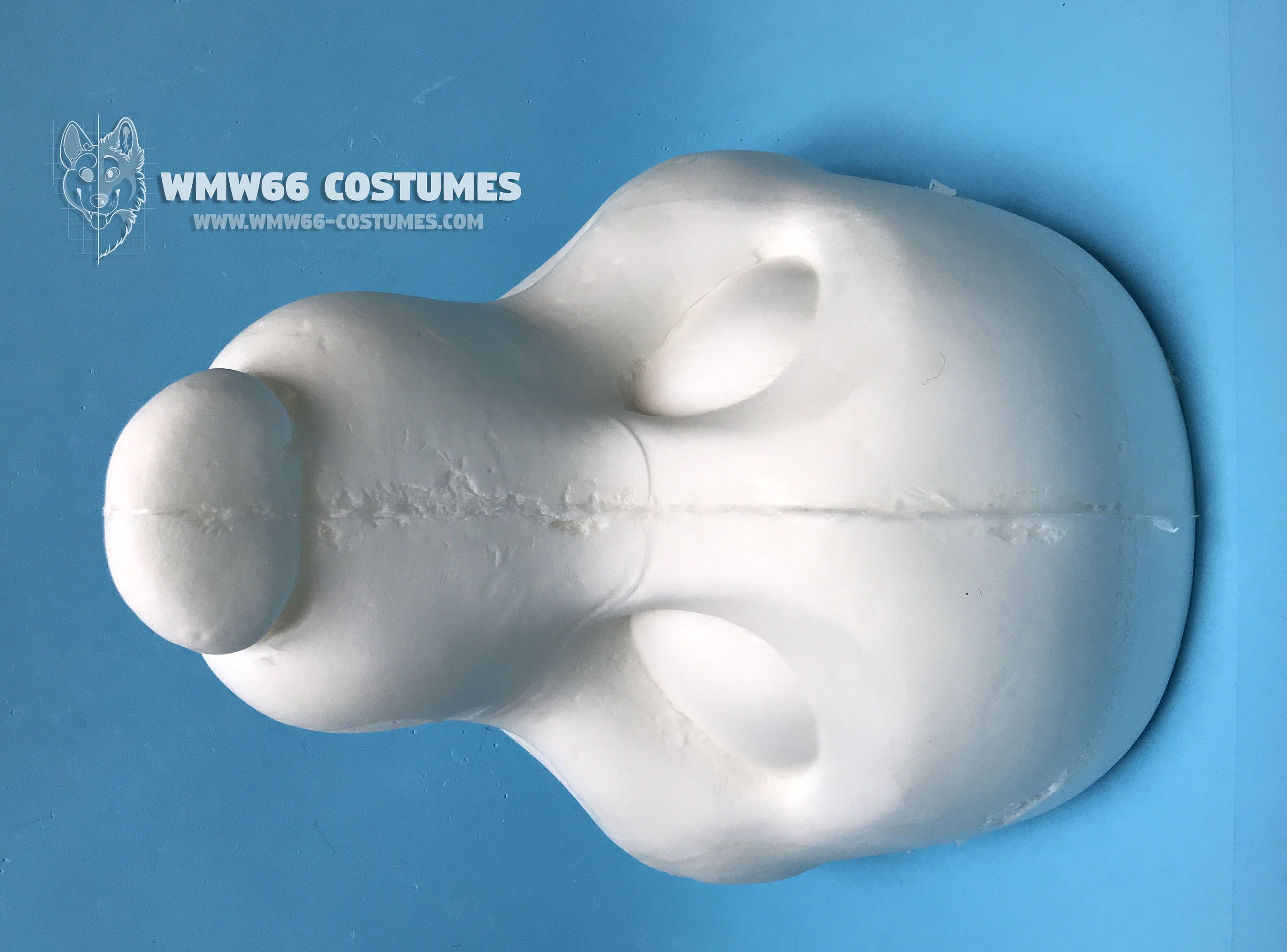 Basic Toony Canine Expanding Fursuit Costume Foam Head Base | Etsy
