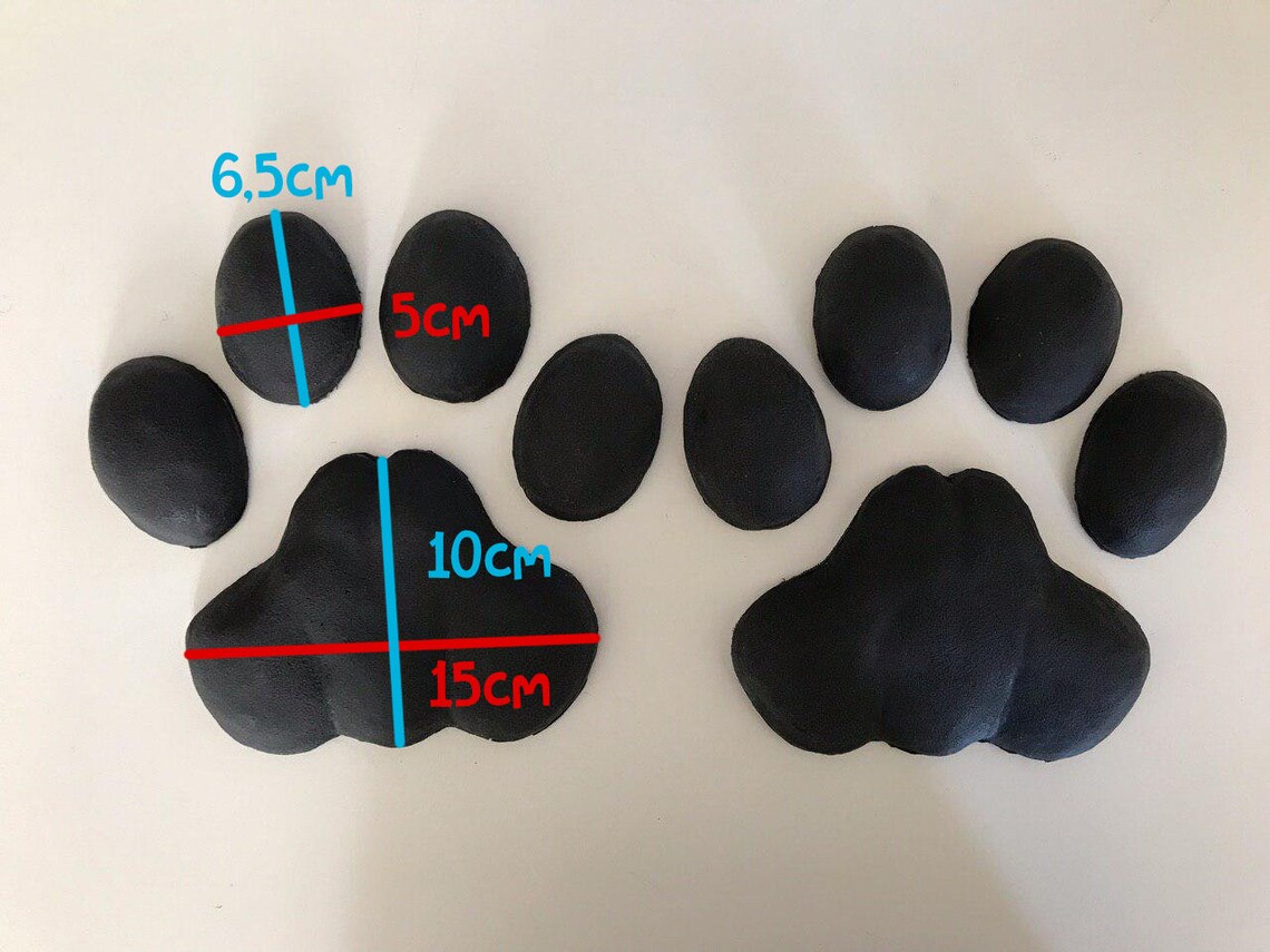 Feet Paw Pads for Canine and Feline Fursuits - Etsy