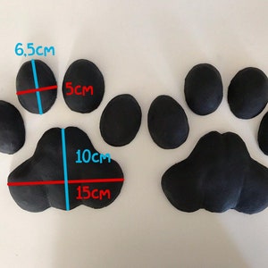 Feet Paw Pads for Canine and Feline Fursuits - Etsy