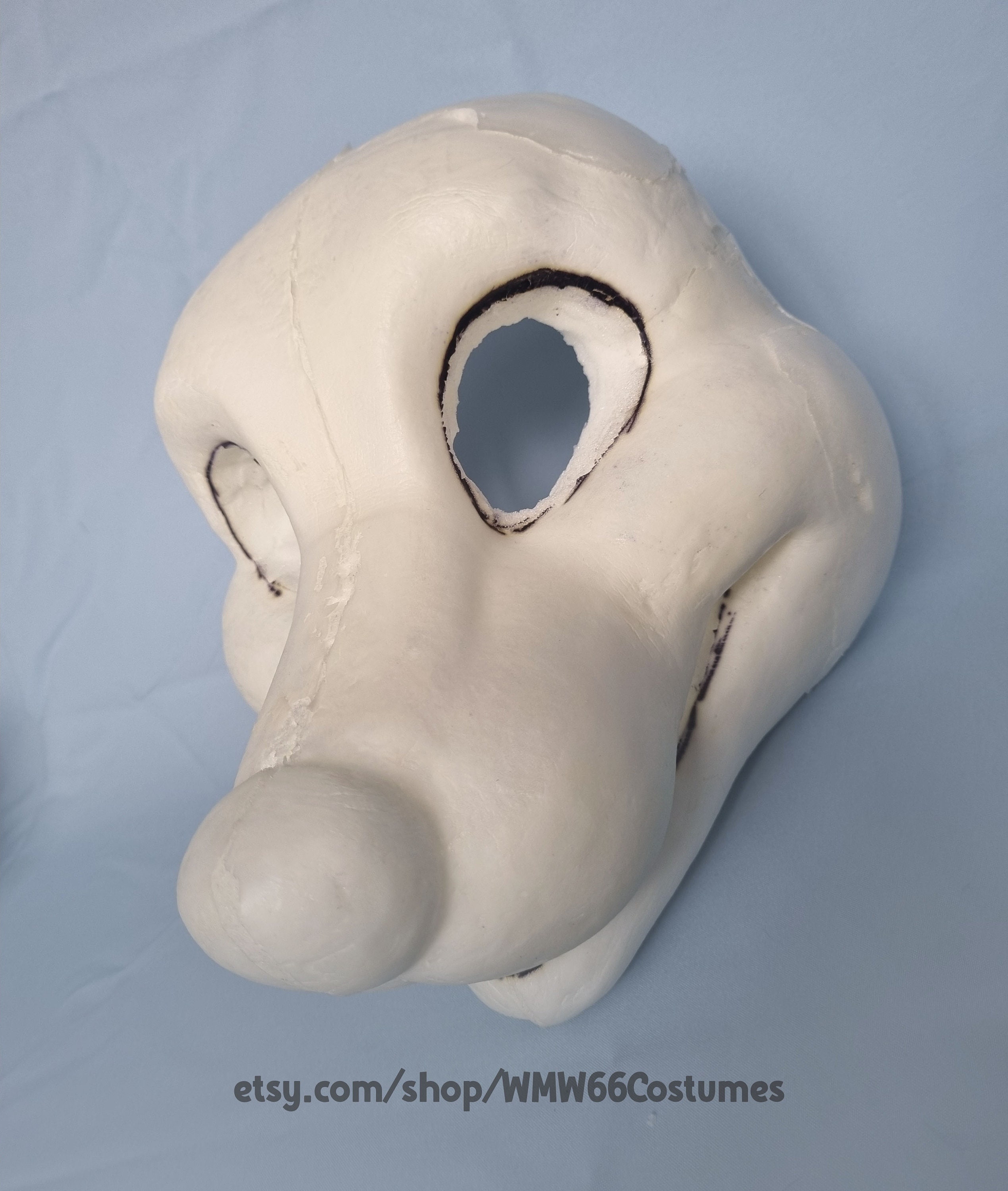Toony Fox Fursuit Costume Expanding Foam Head Base Etsy 