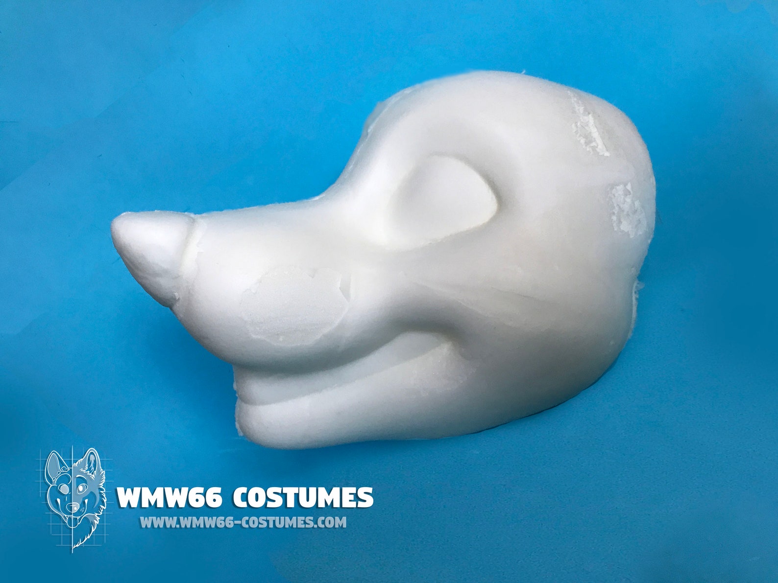 Basic Toony Canine Expanding Fursuit Costume Foam Head Base | Etsy