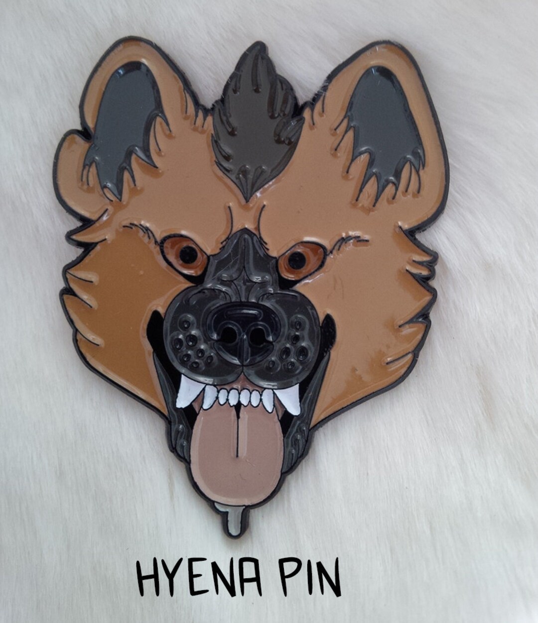 Enamel Pin HYENA - Etsy