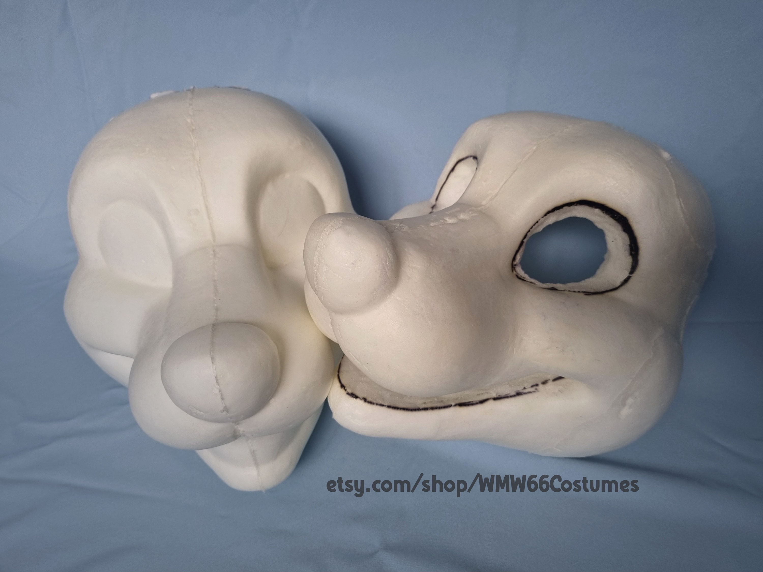 Toony Fox Fursuit Costume Expanding Foam Head Base | Etsy