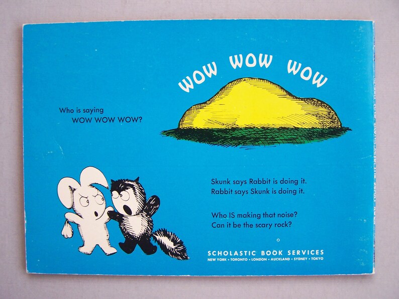 Rabbit and Skunk and the Scary Rock by Carla Stevens Pictures - Etsy