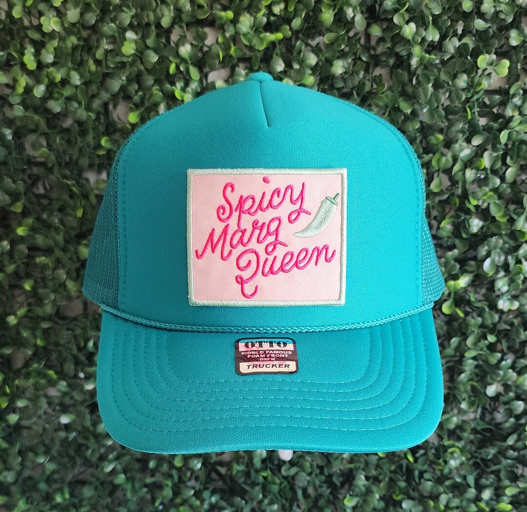 Spicy Marg Queen Foam Trucker Hat Snap Back Day Drinker Trendy Womens ...