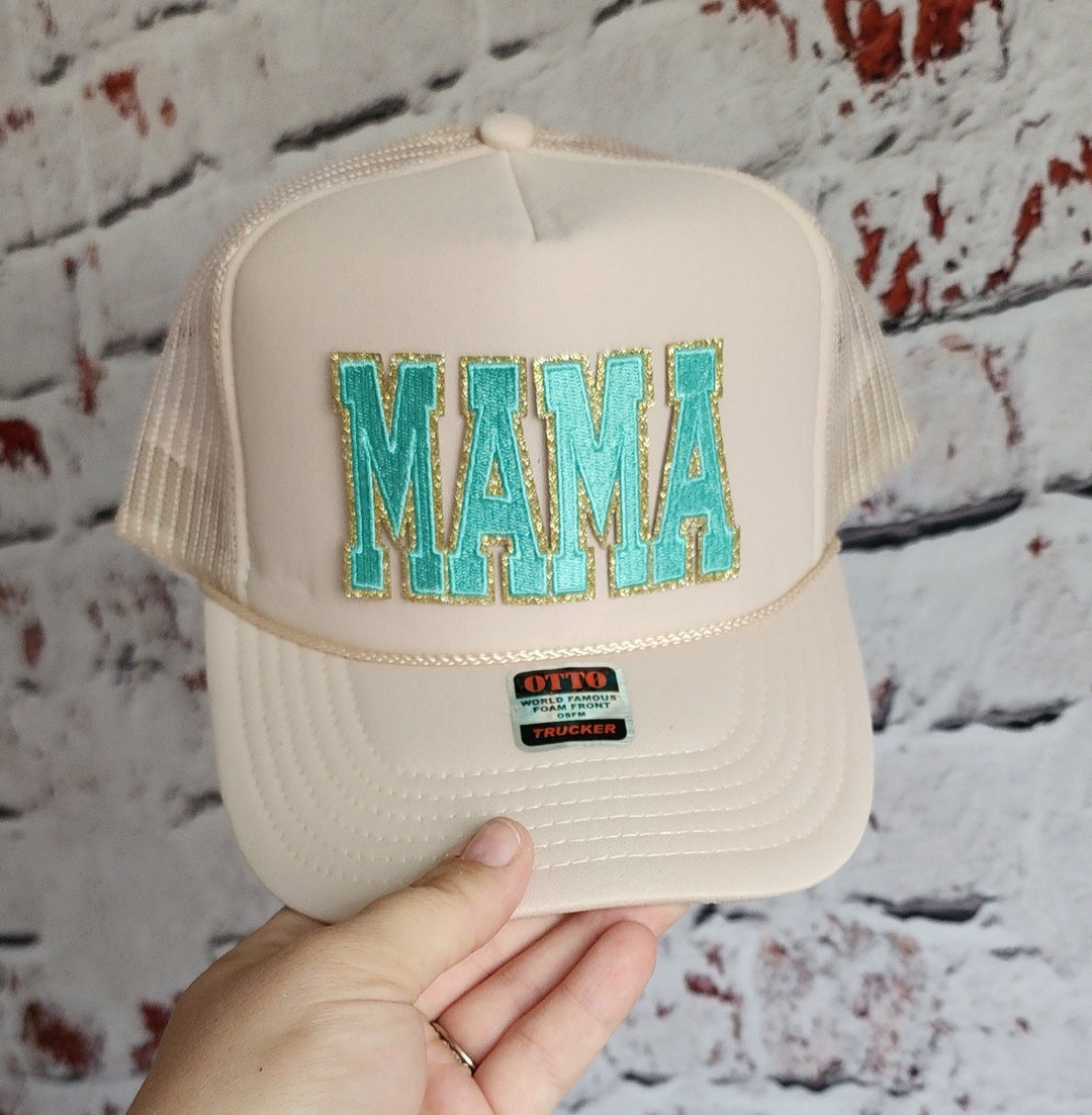 Trendy Foam MAMA Patch Trucker Hat Hot Pink or Teal, Multiple Hat ...