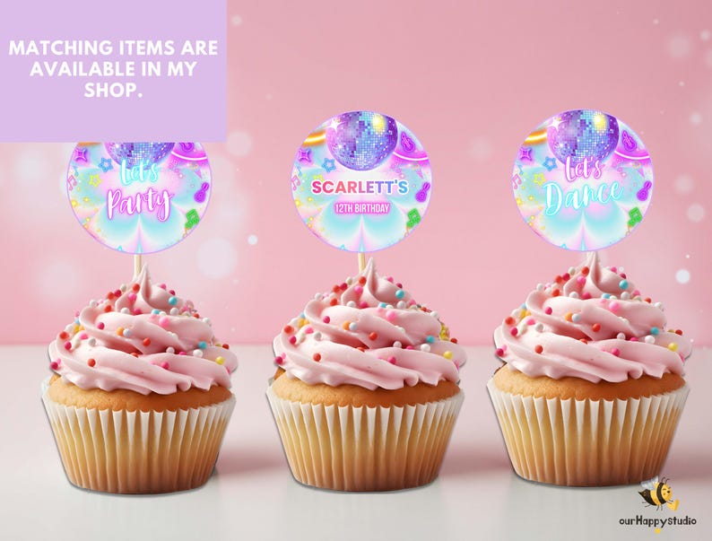 Editable Disco Party Birthday Invitation, Tie Dye Disco Gender Neutral ...