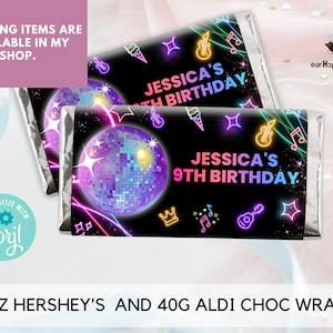 Editable Disco Party Birthday Invitation, Disco Gender Neutral Invites ...