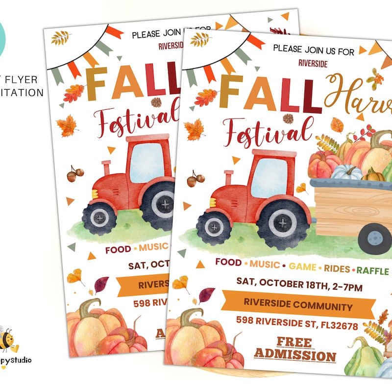 Fall Festival Banner - Etsy