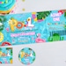 Editable Pool Party Ticket Invitation, Swim Party Invite Ticket ...