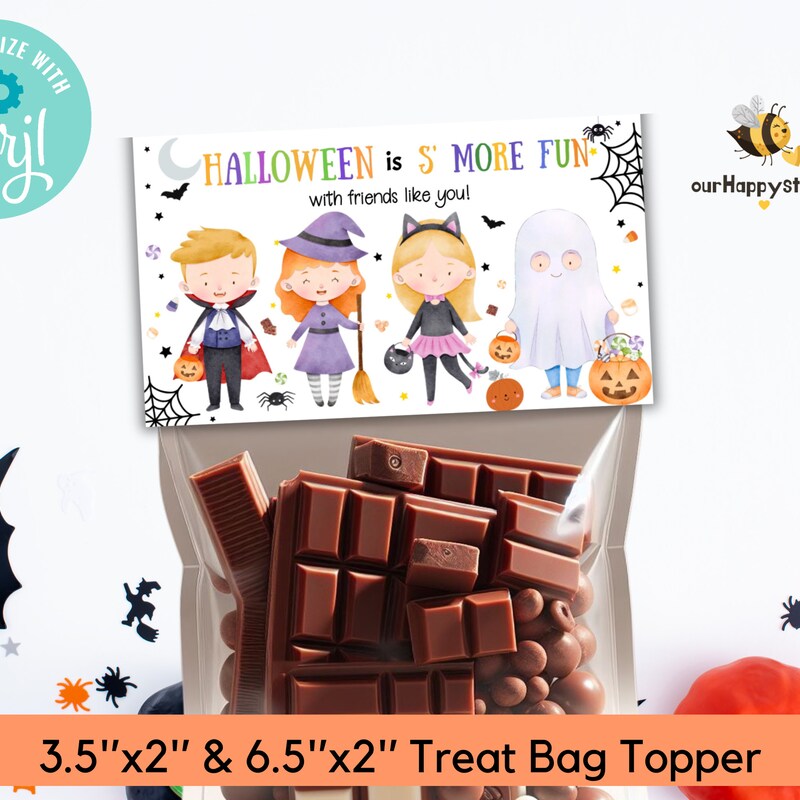 Candy Bag Toppers - Etsy