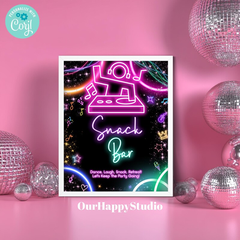 Snack Bar Sign - Etsy
