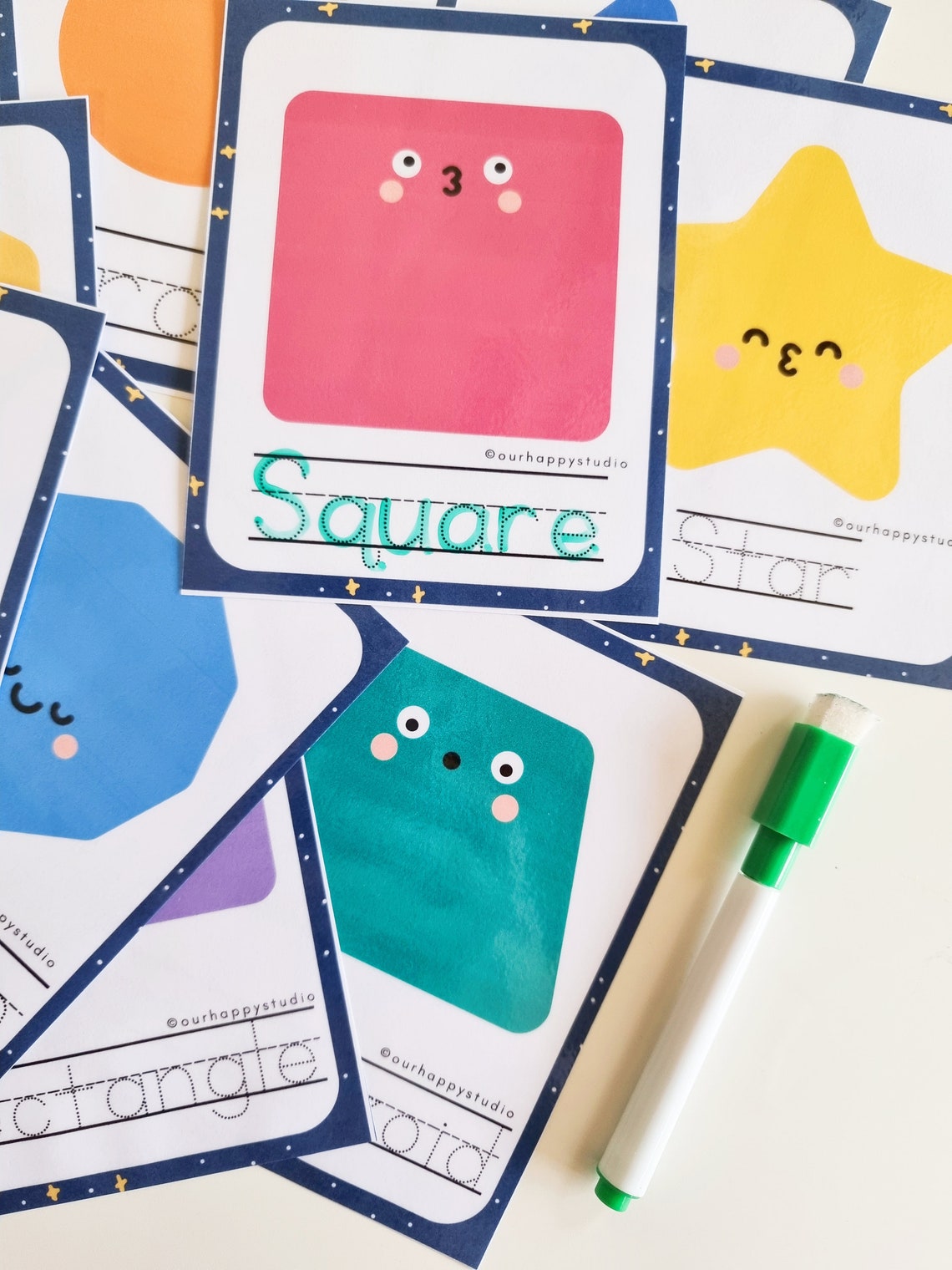 Digital Shapes Busy Bundles, Toddler Activity Visual Card, Educational ...