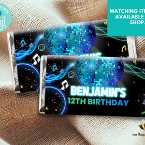 Editable Disco Party VIP Backstage Pass Template, Birthday Access Card ...