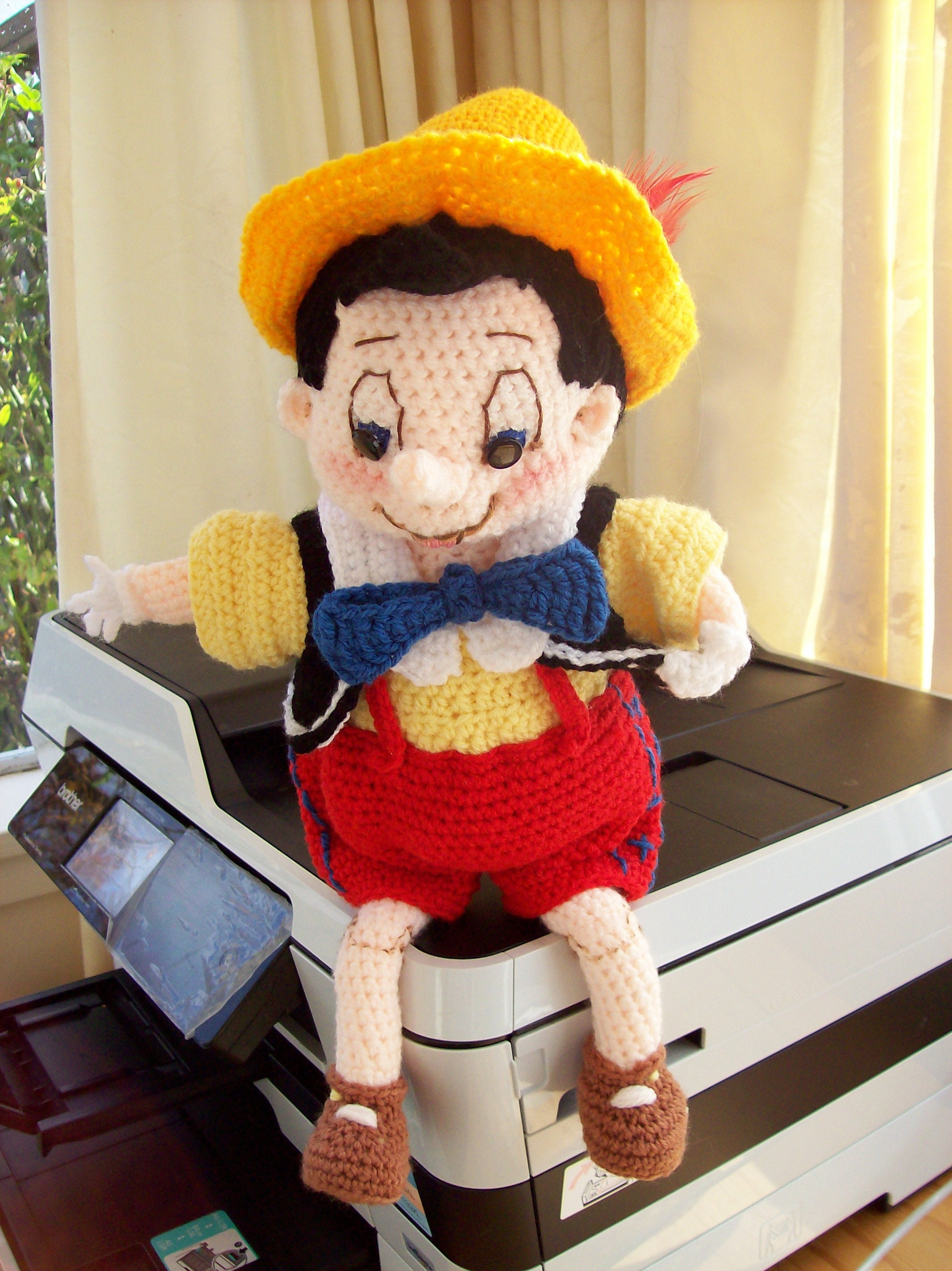 Pinocchio Soft Toy PDF Crochet Pattern Only - Etsy New Zealand