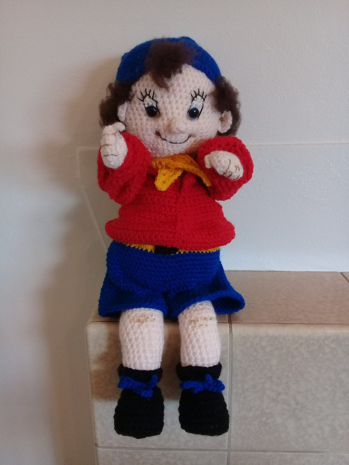 Noddy Soft Toy PDF Crochet Pattern Only | Etsy