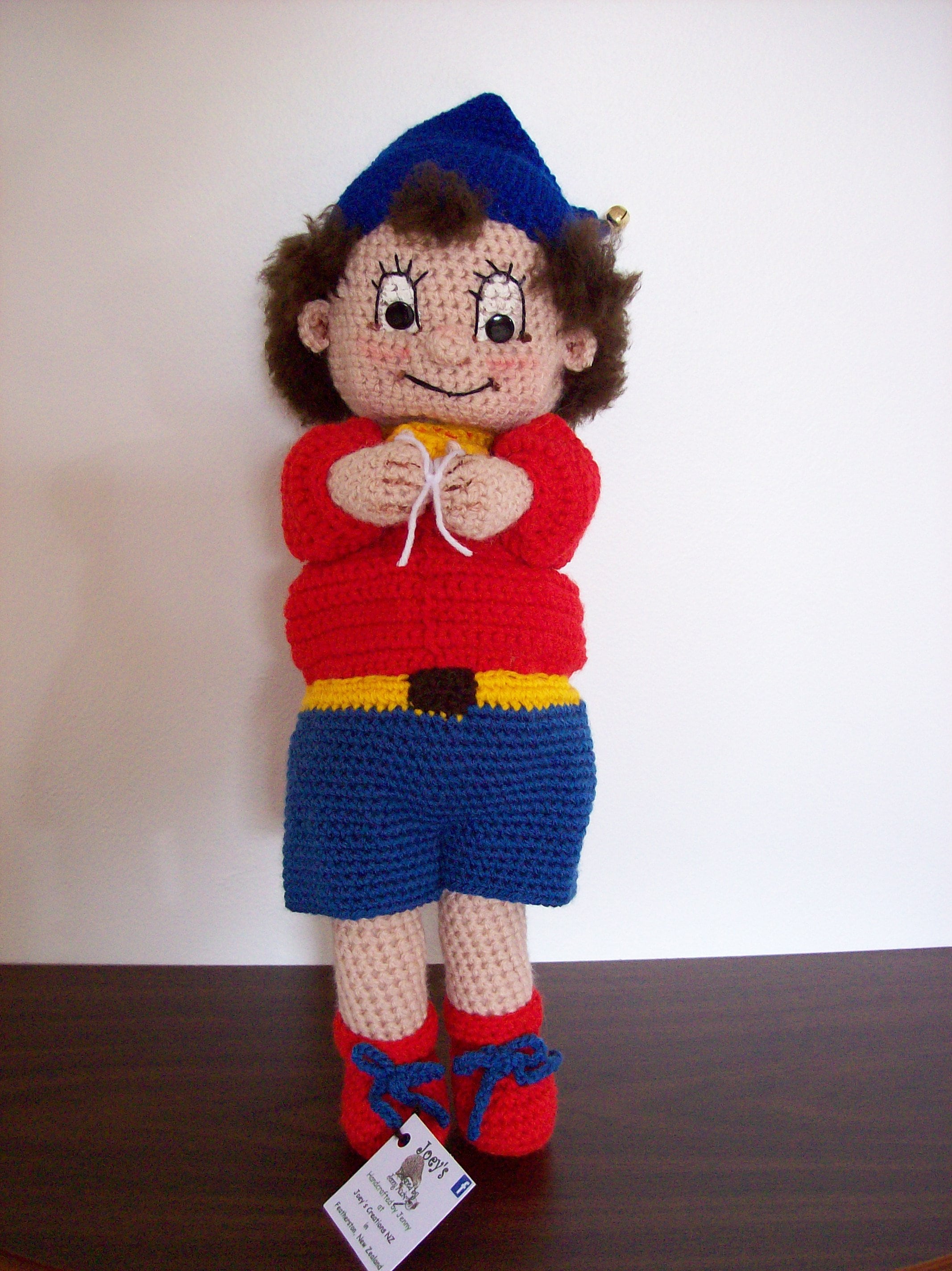 Noddy Soft Toy PDF Crochet Pattern Only - Etsy
