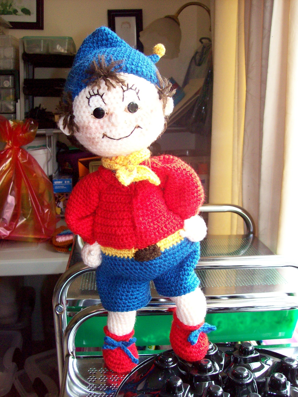 Noddy Soft Toy PDF Crochet Pattern Only | Etsy