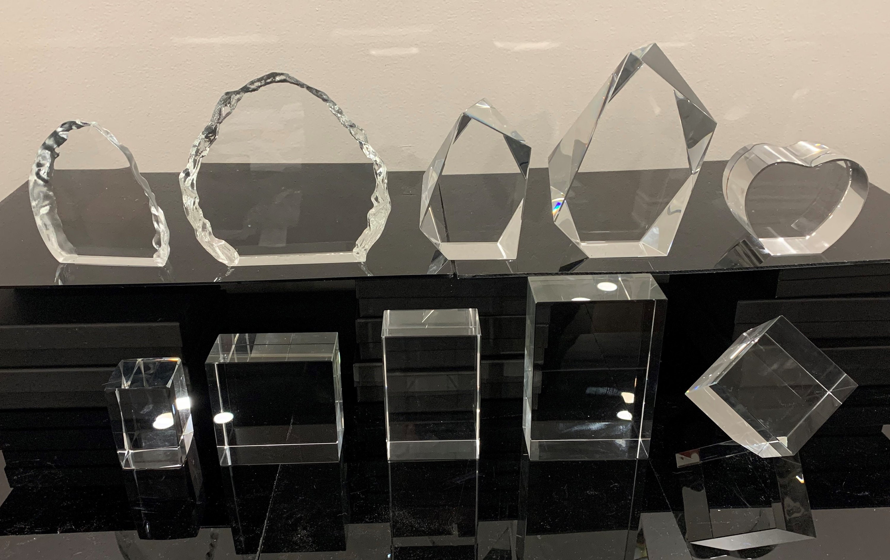 3D Photo Engraved Crystal Memorial Gift Personalized | Etsy