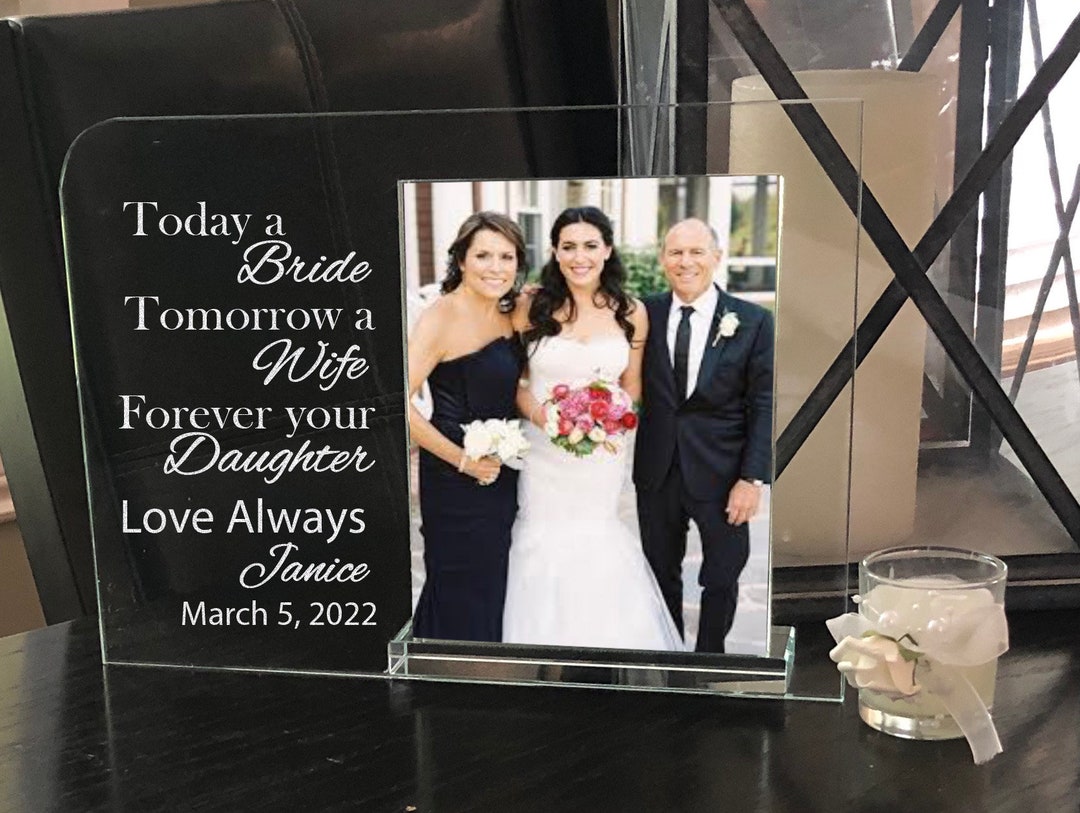 Personalized Gift for Parents of the Bride Parents Photo Frame Wedding ...