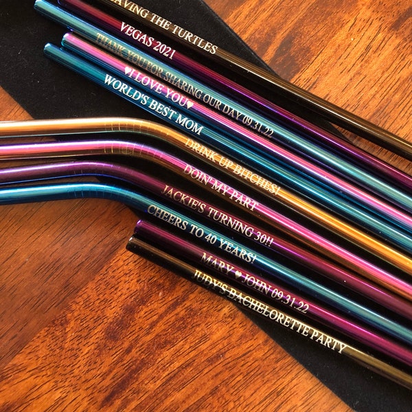 Drinking Straws - Etsy