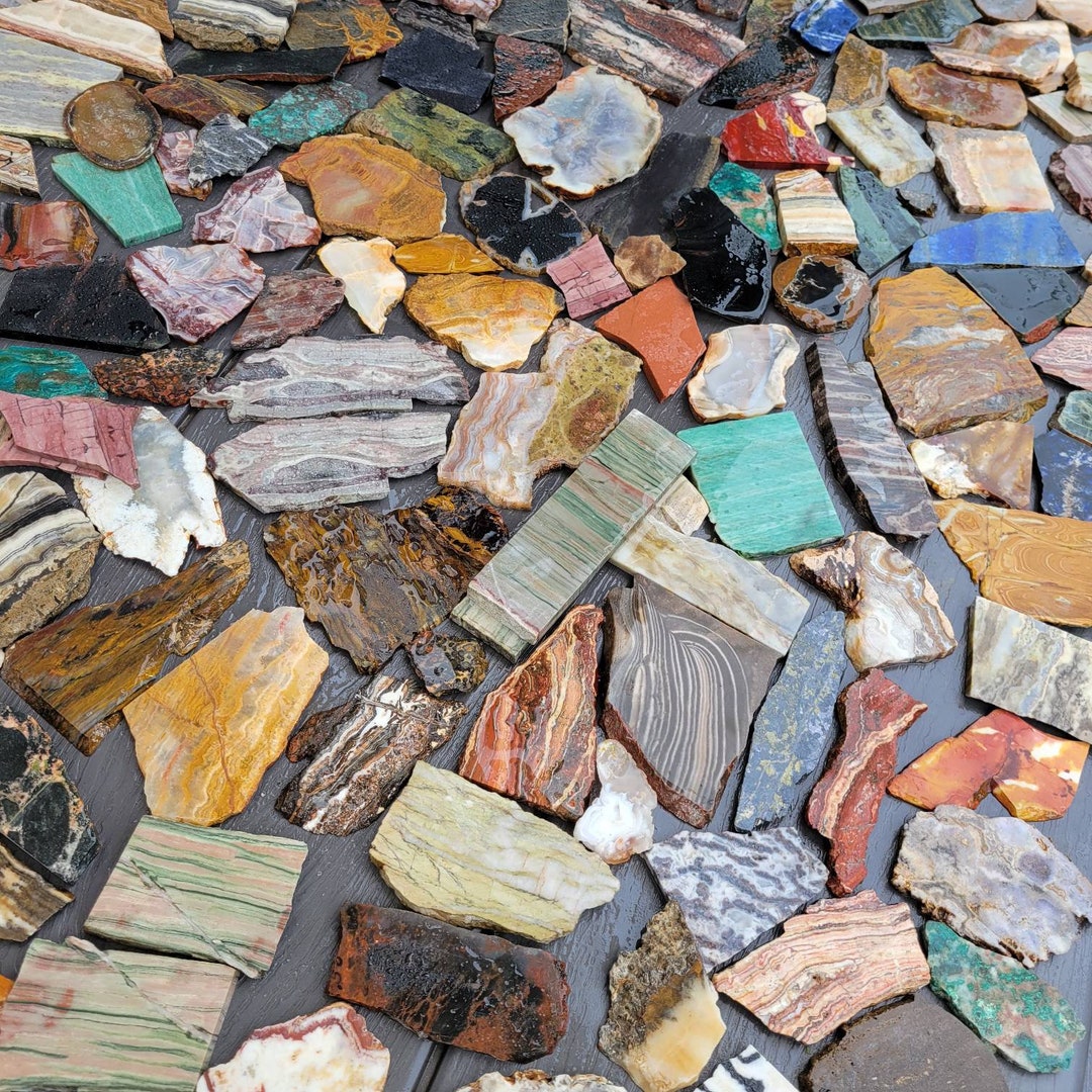 Mystery Slabs 20 Pack 20 Slabs for Cabbing and Other - Etsy