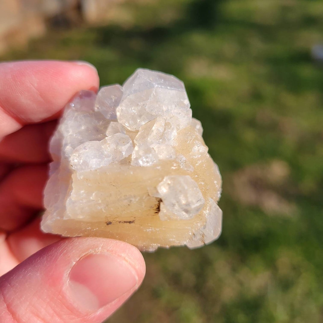Apophyllite and Stilbite Zeolite Mineral Specimen Display Piece - Etsy