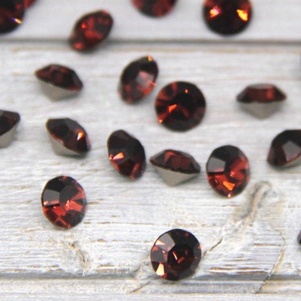 Burgundy Rhinestones - Etsy