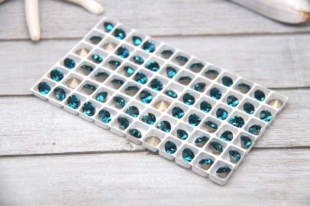 Loose 8mm Crystal Chaton Maxima Chaton For Setting | Etsy