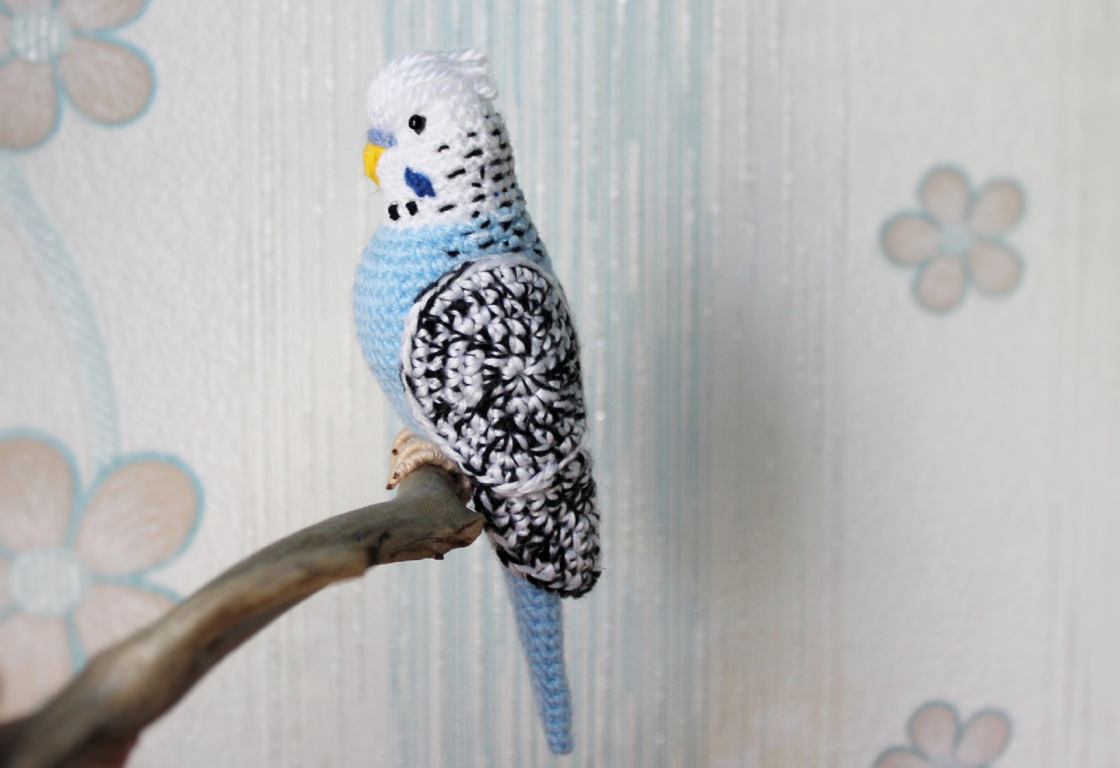 Crochet Budgie Pattern Tutorial PDF Amigurumi New Year Bird Lovers ...