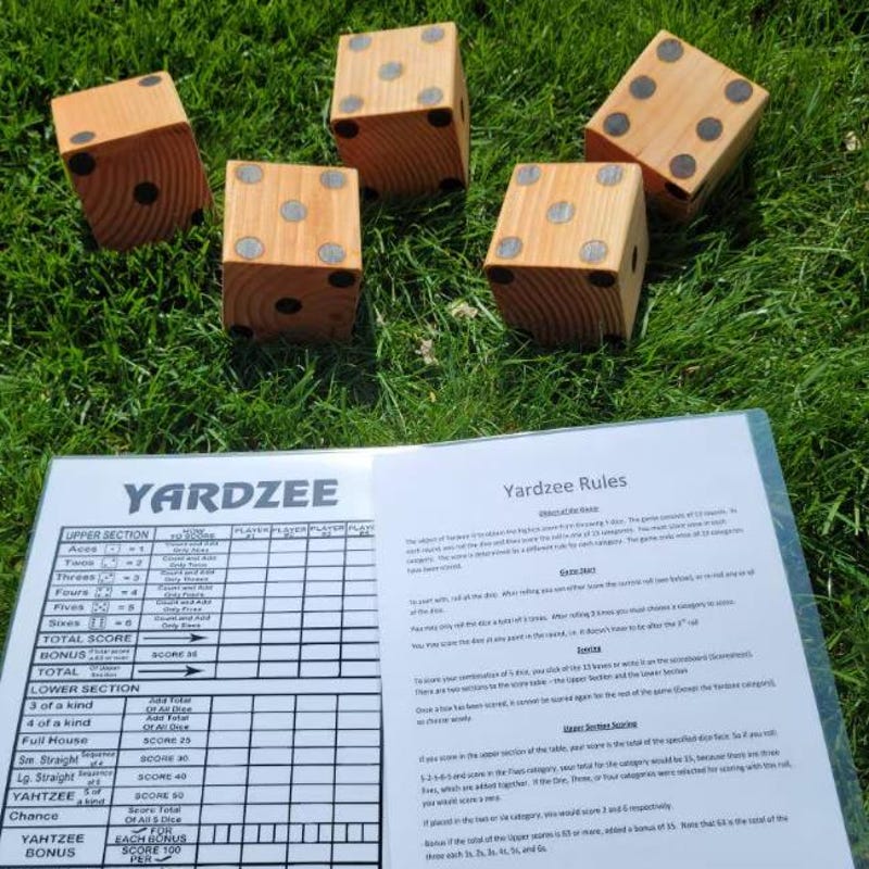 Yahtzee - Etsy