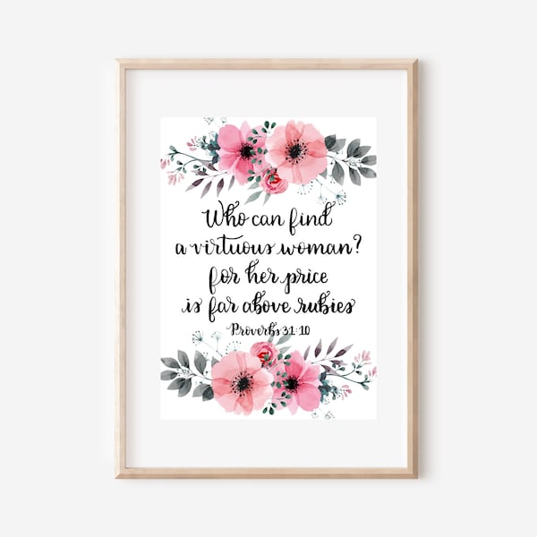 A Virtuous Woman - Etsy