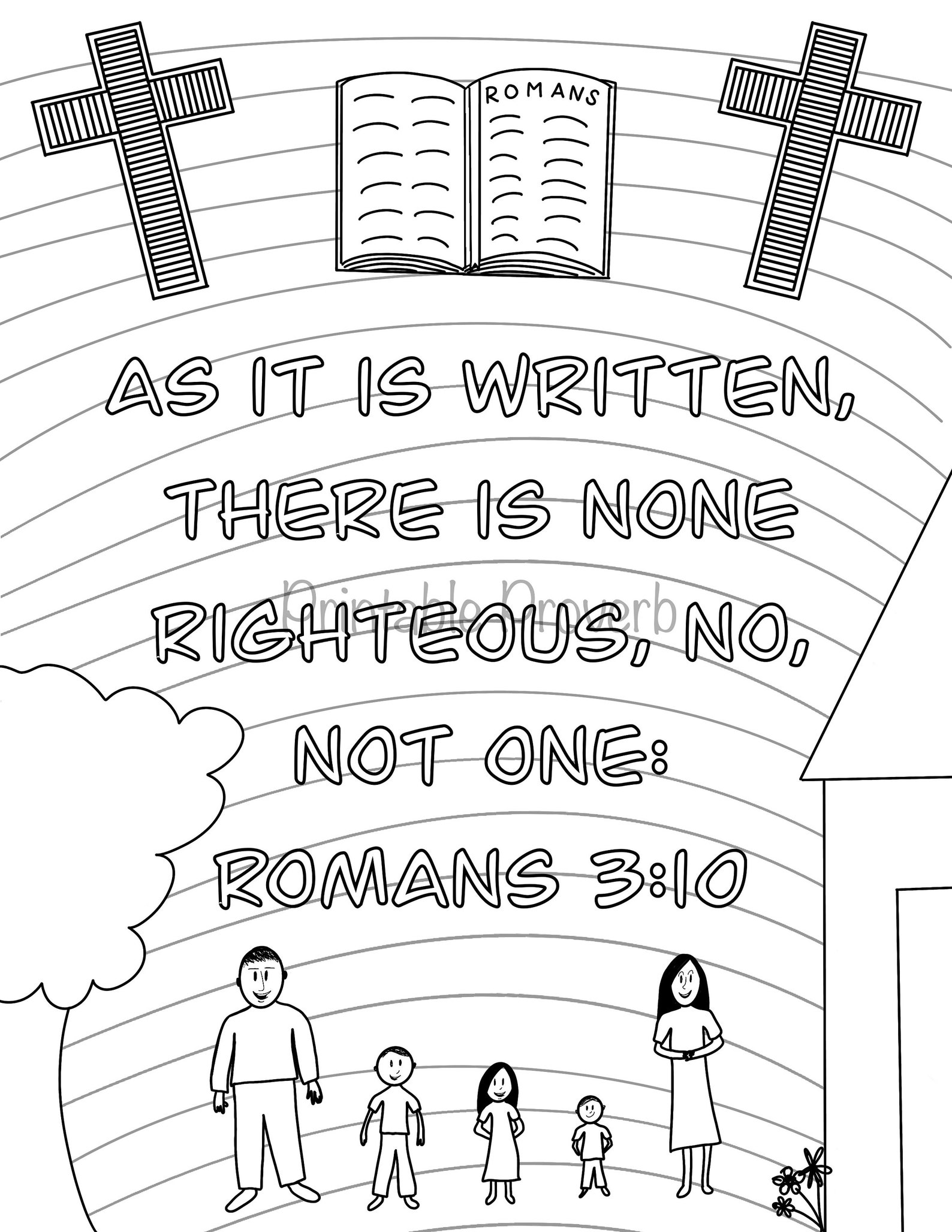 KJV Bible Verse Coloring Sheets, Verse Memorization, Homeschool ...
