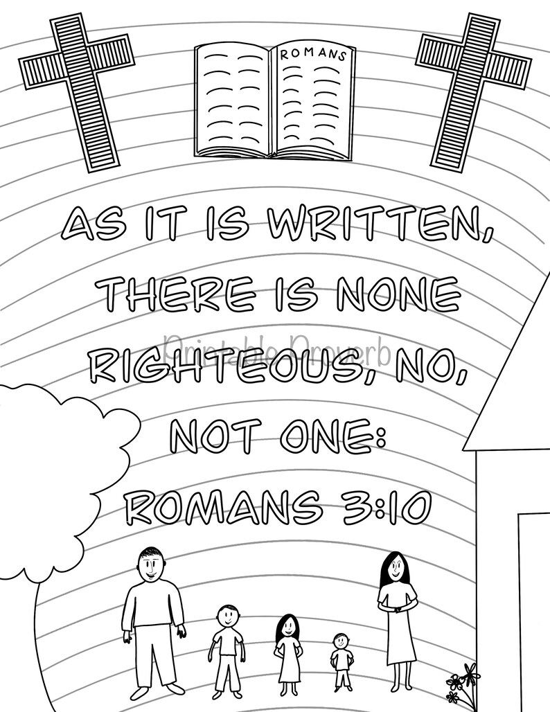 KJV Bible Verse Coloring Sheets, Verse Memorization, Homeschool ...