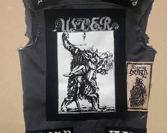 Black Back Patch | Etsy