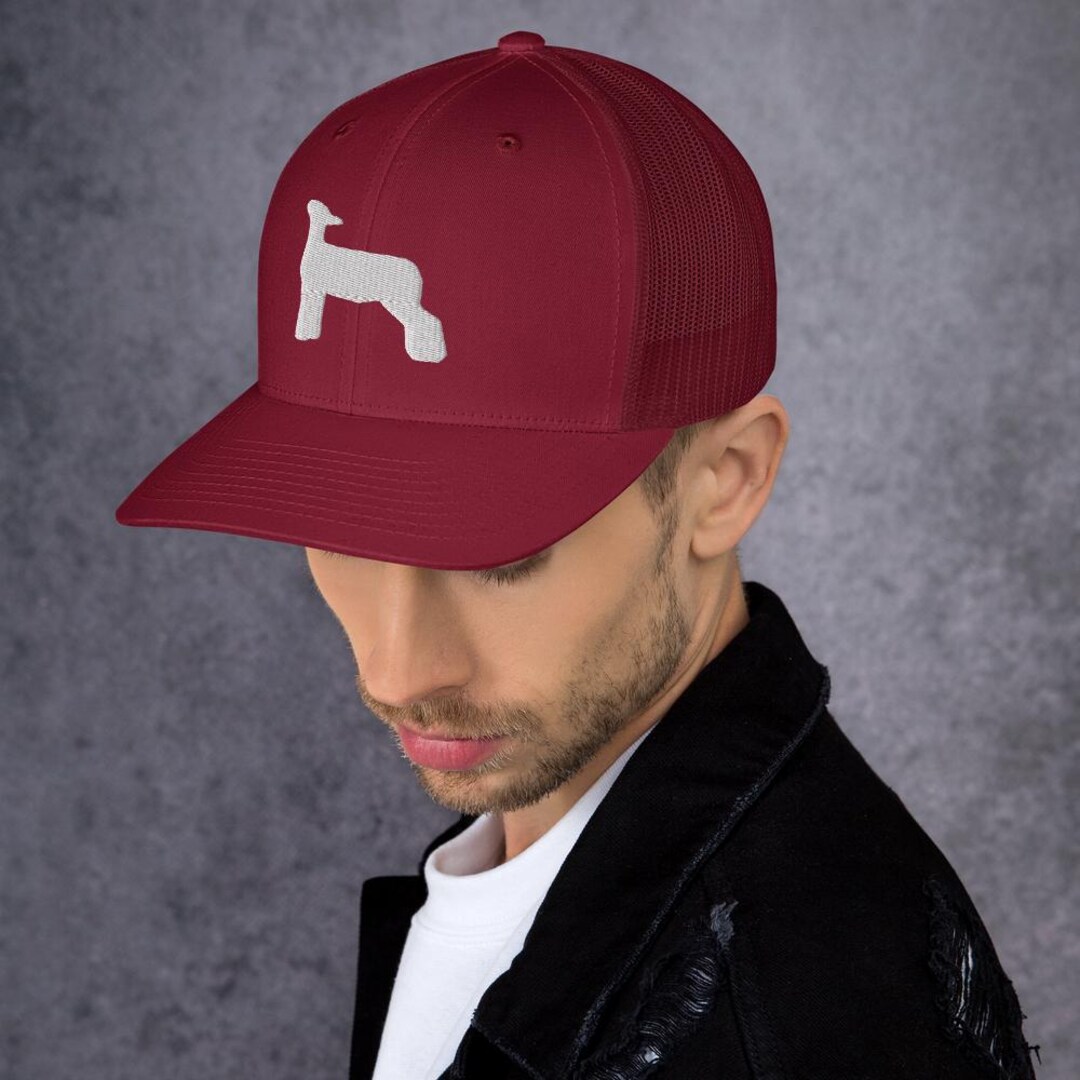 Livestock Show Lamb Trucker Cap | Mesh Back - Etsy