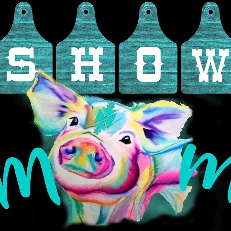 Show Pig Silhouette - Etsy