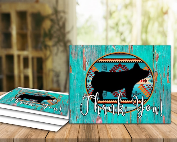 Printable 4x6 Thank You Card Digital Thank You - Etsy
