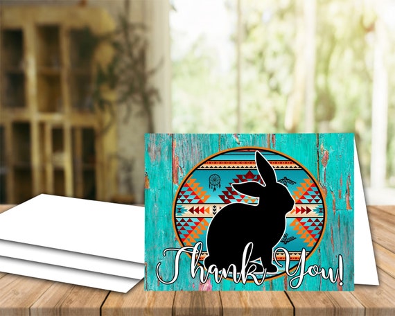 Printable 4x6-inch Thank You Card Livestock Show Rabbit - Etsy