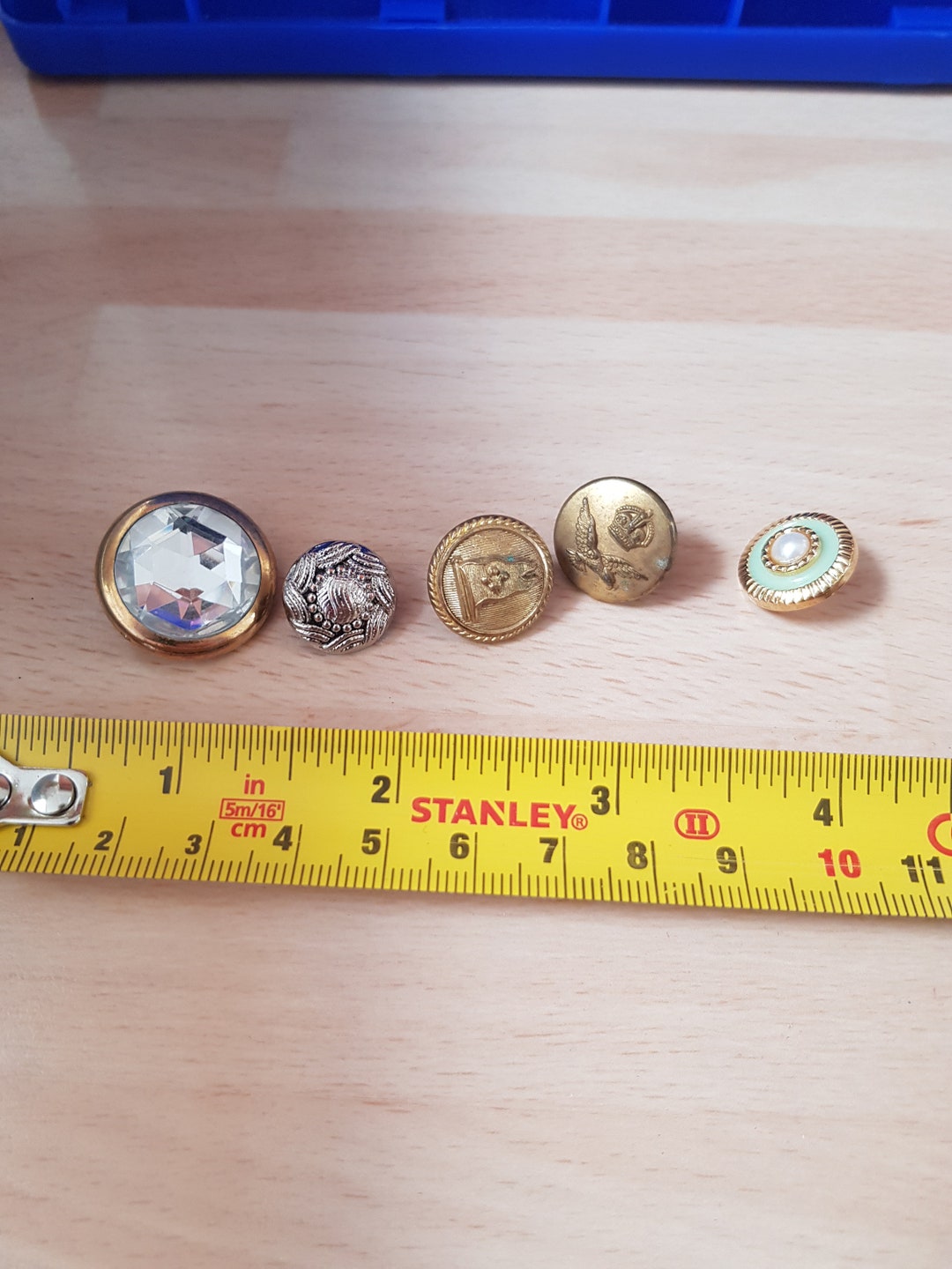 Vintage Antique Buttons Job Lot Raf Military Crystal 1900s Pre 1943 Ww2 ...