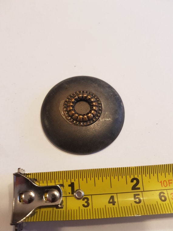antique victorian unusual shape button piece haberdas… - Gem