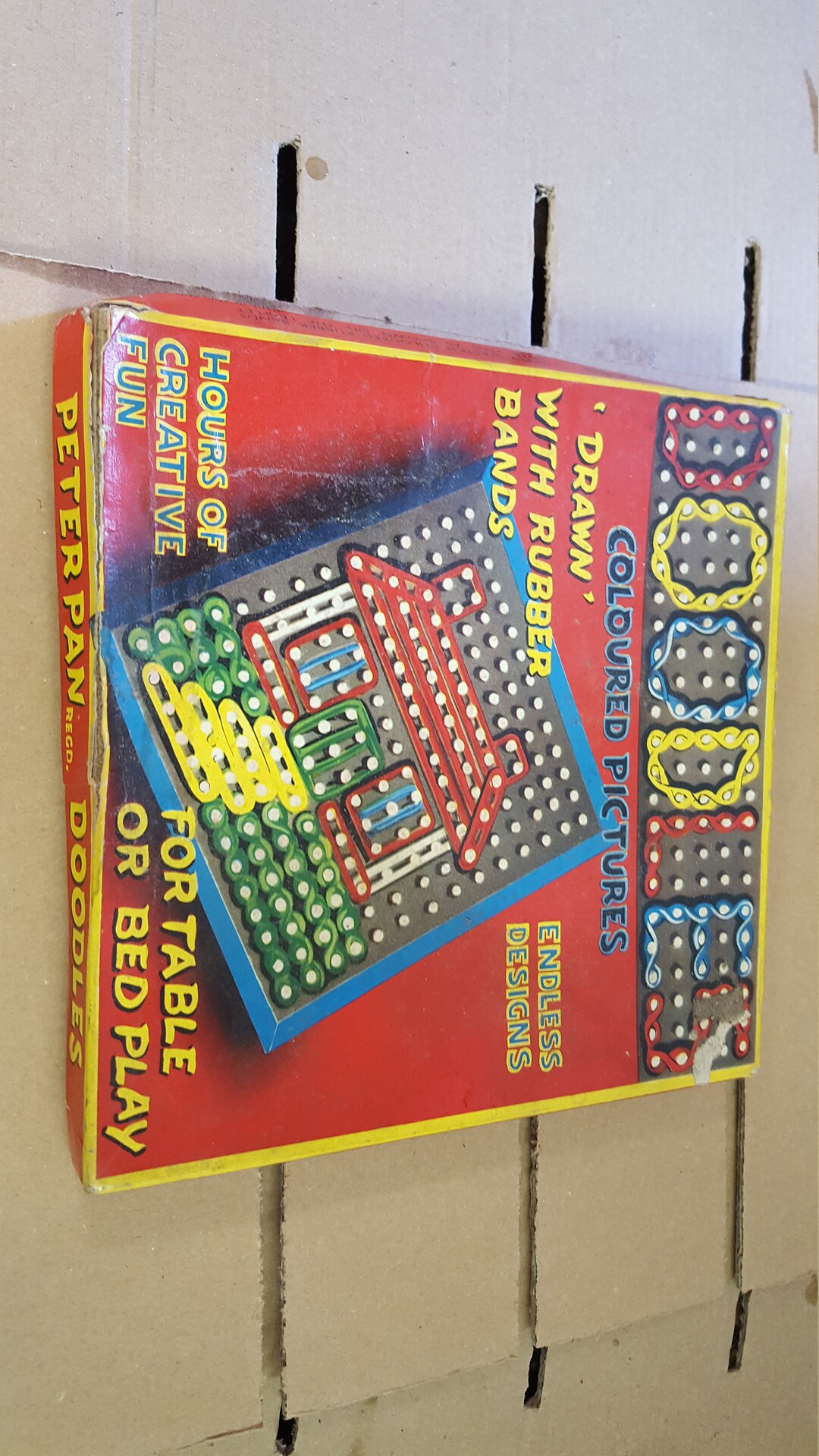 Doodle Retro Board Game Vintage Kitsch Piece Christmas Secret Santa - Etsy