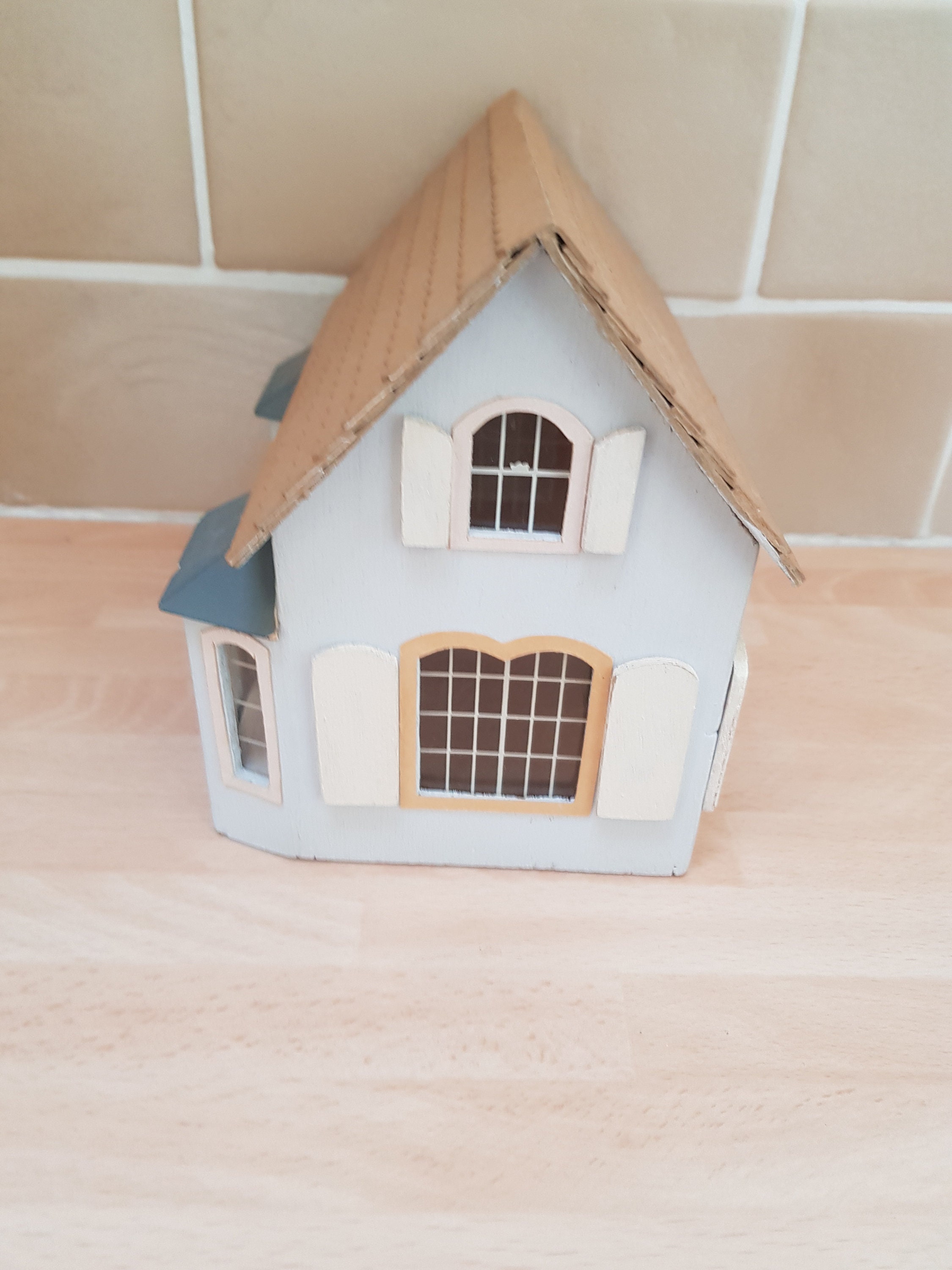 Vintage Retro Hand Built Painted Craft Wooden Model British - Etsy