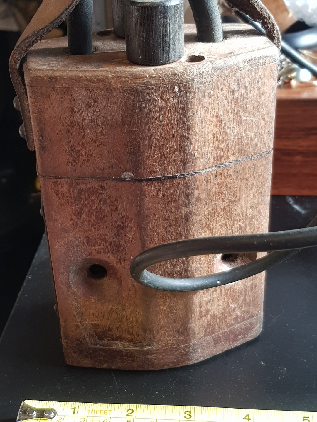 Antique 1940s Volt Reader Piece Electrician Device Ww2 Item Fuse Piece ...