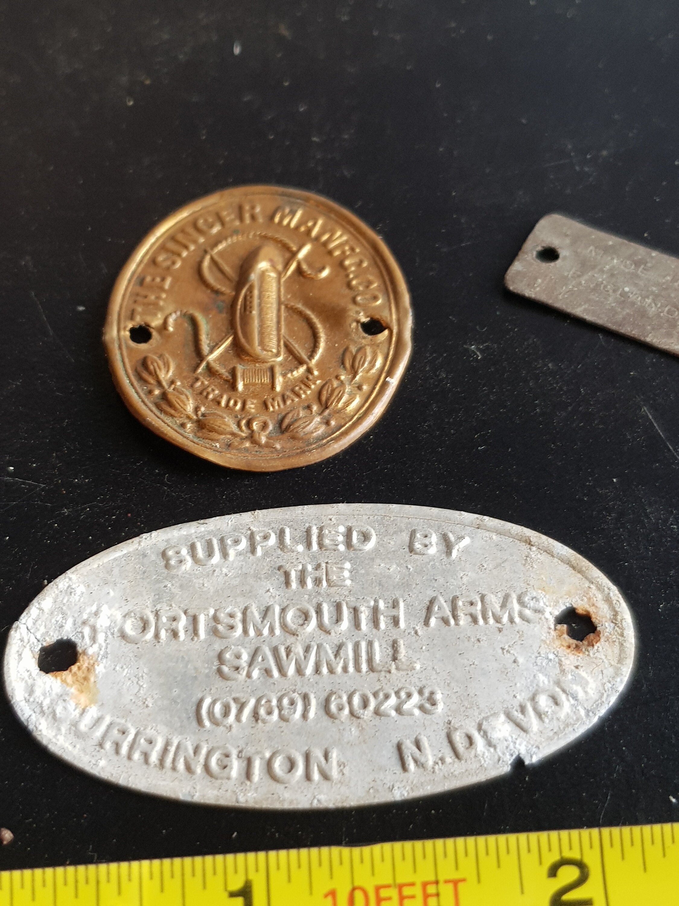 Vintage Mid Century Industrial Signs Plaques Pieces Retro - Etsy