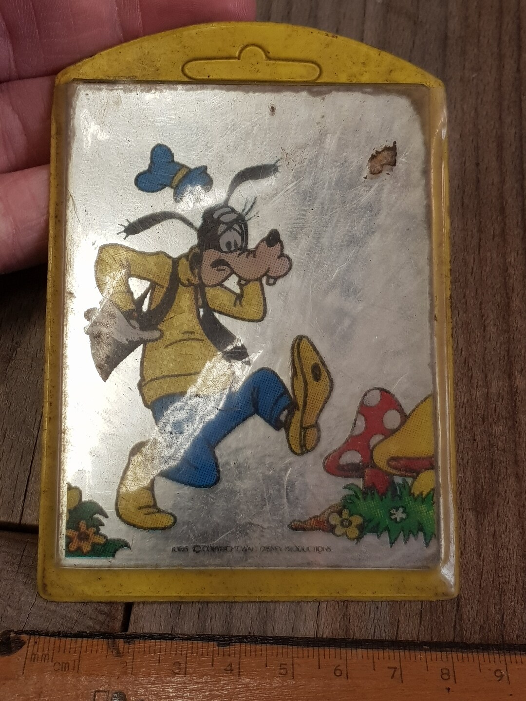 Vintage Official 1960s Disney Goofy Mirror Piece Souvenir Item Unusual ...
