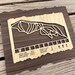 Winterplace Ski Trail Map Skiing Snowboarding Ski Decor Skiing Wall Art ...