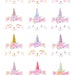 Caticorn Watercolor Magical Kittycorn Face Clip Art & DIY Images 300dpi ...