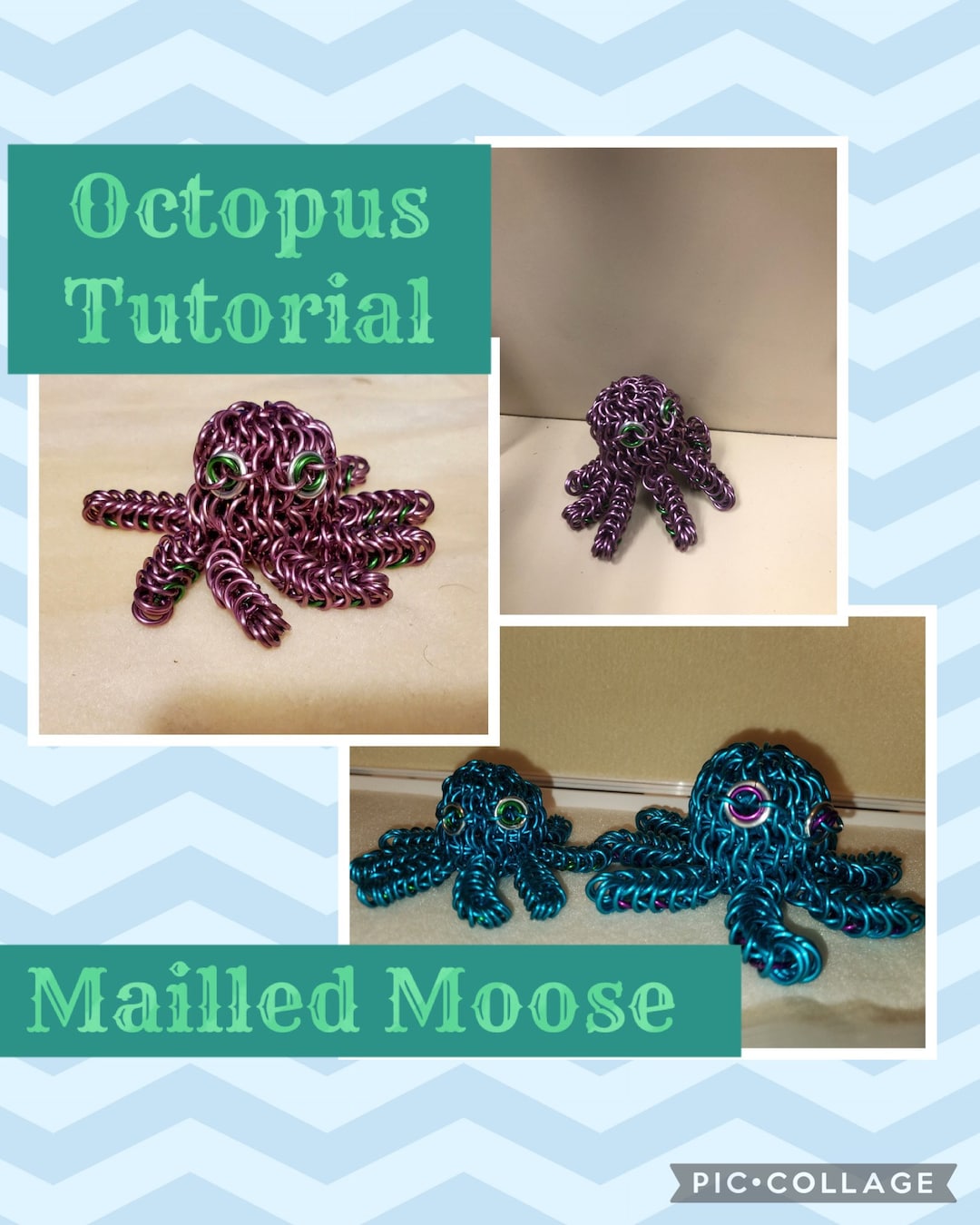 Tutorial - Chainmaille Octopus - Etsy